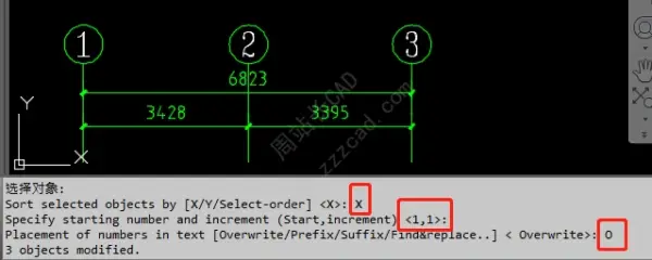 CAD tcount命令怎么用，如何用它实现自动编号？ - 周站长CAD